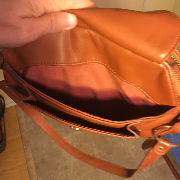 Avon | Bags | Avon Brown Leather Purse | Poshmark